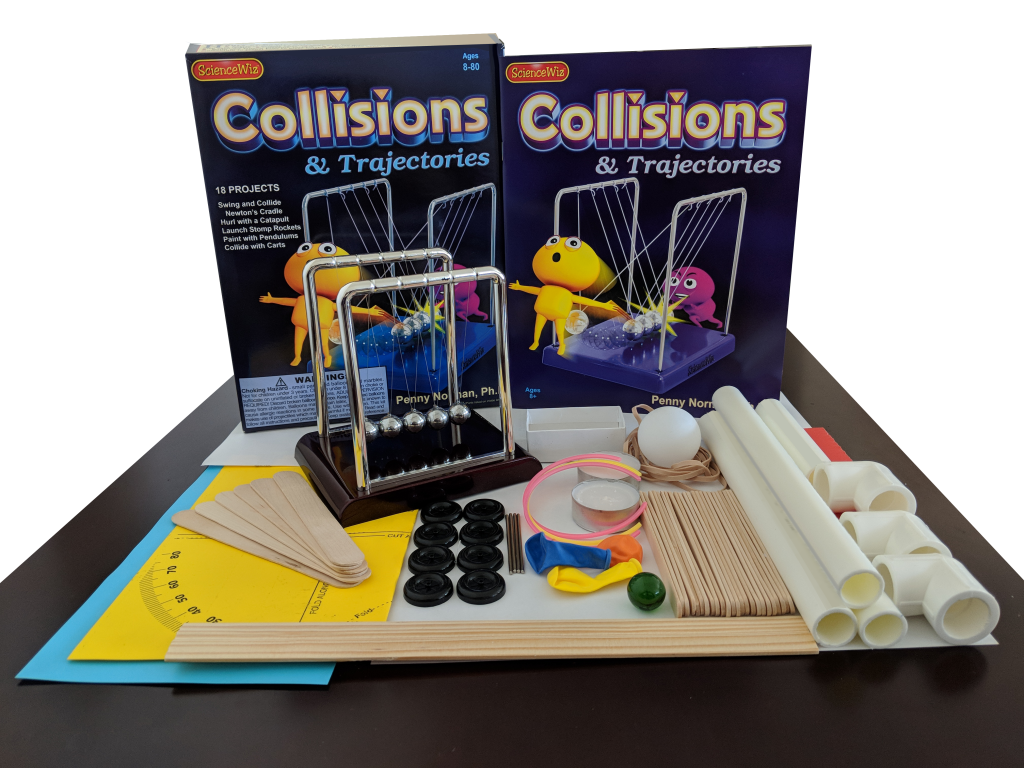 Collisions and Trajectories Book & Kit – ScienceWiz Collisions and Trajectories Book & Kit – ScienceWiz