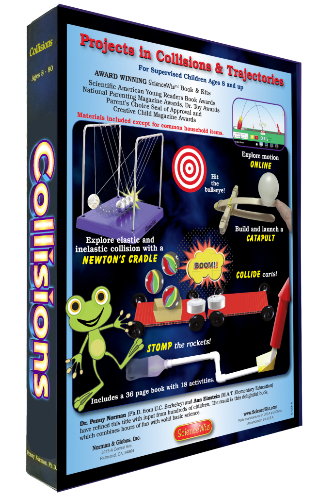 Collisions and Trajectories Book & Kit – ScienceWiz