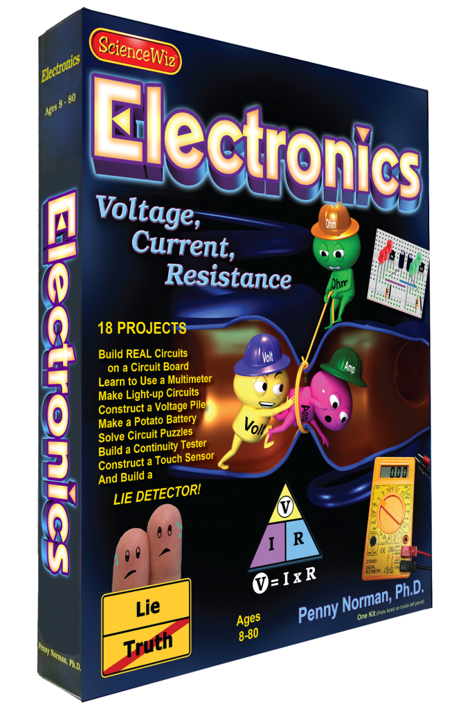 Electronics – Voltage, Current, Resistance Book & Kit – ScienceWiz