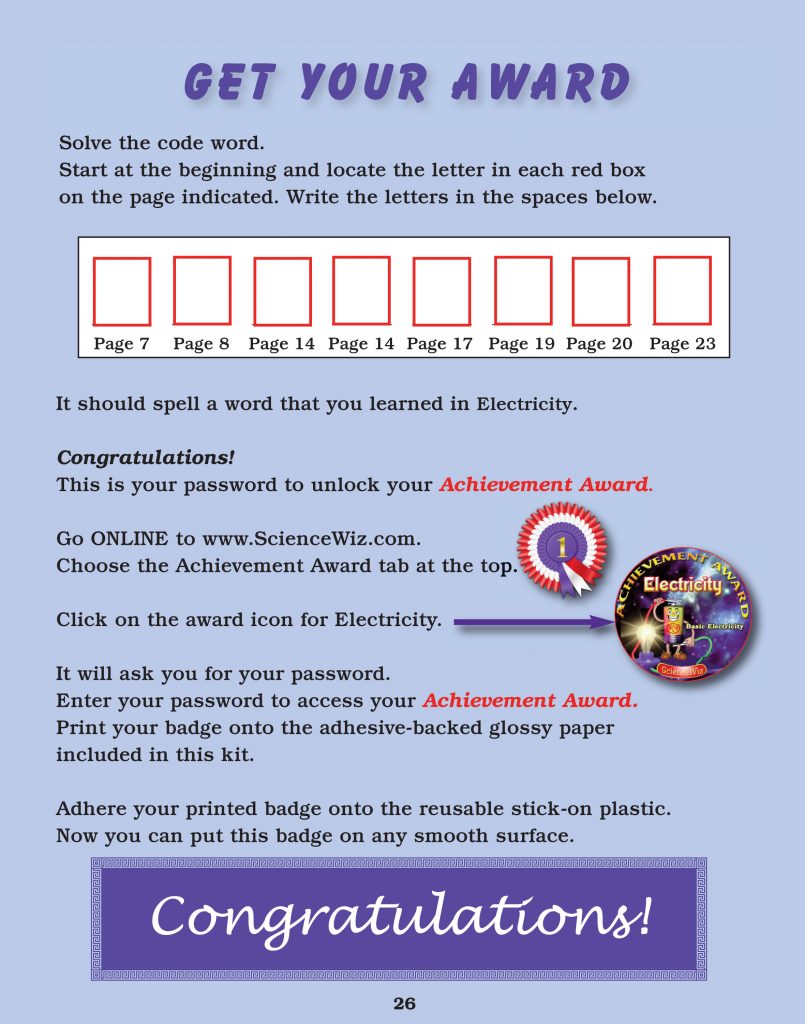 Electricity Guide – ScienceWiz