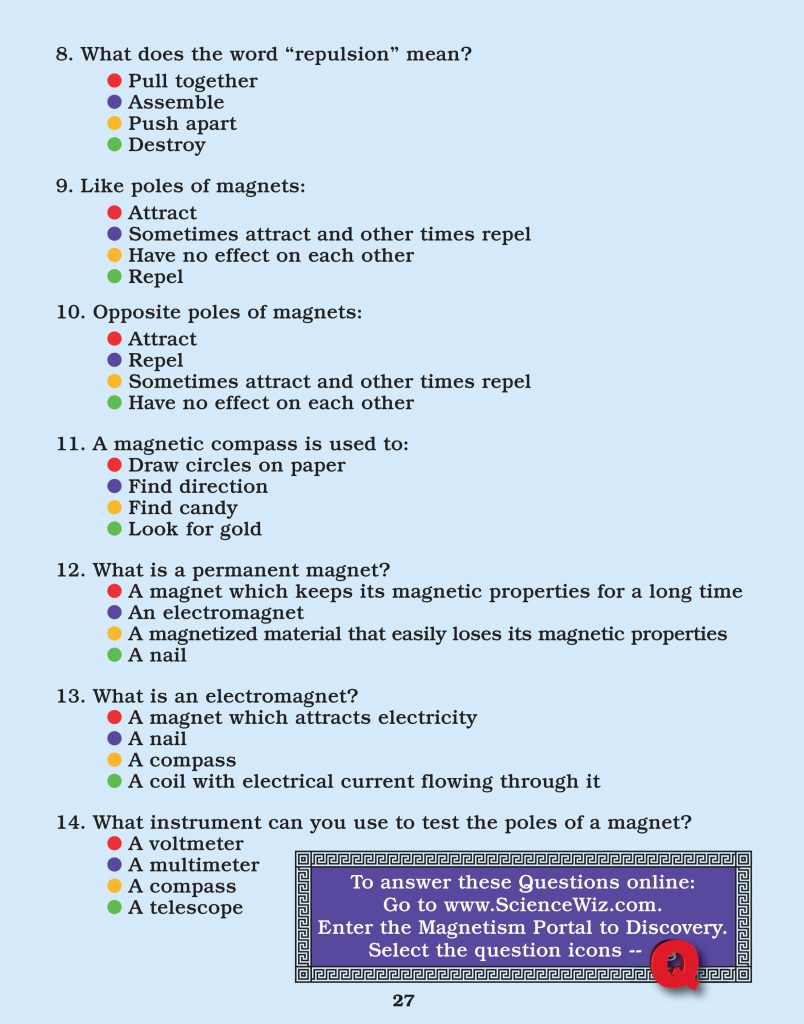 Magnetism Guide – ScienceWiz