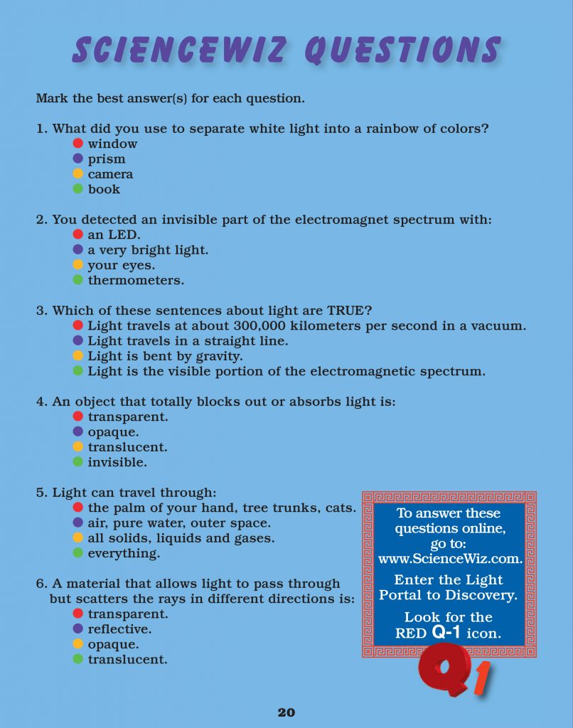 Light Guide – ScienceWiz