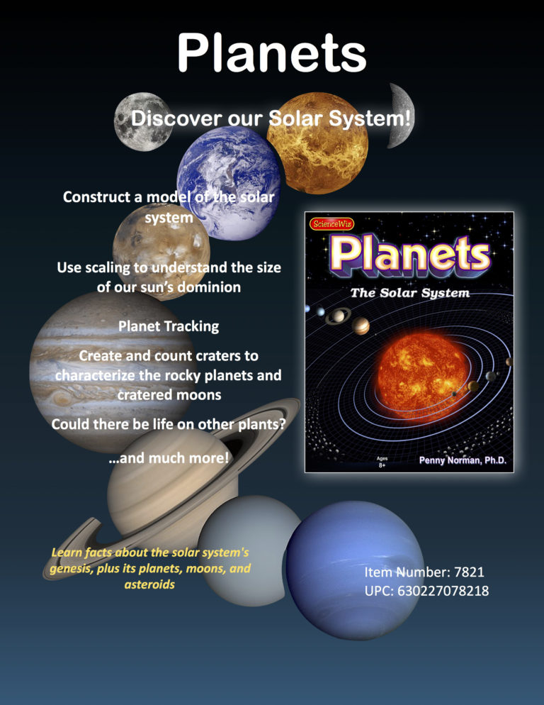 Planets – Book & Kit – ScienceWiz