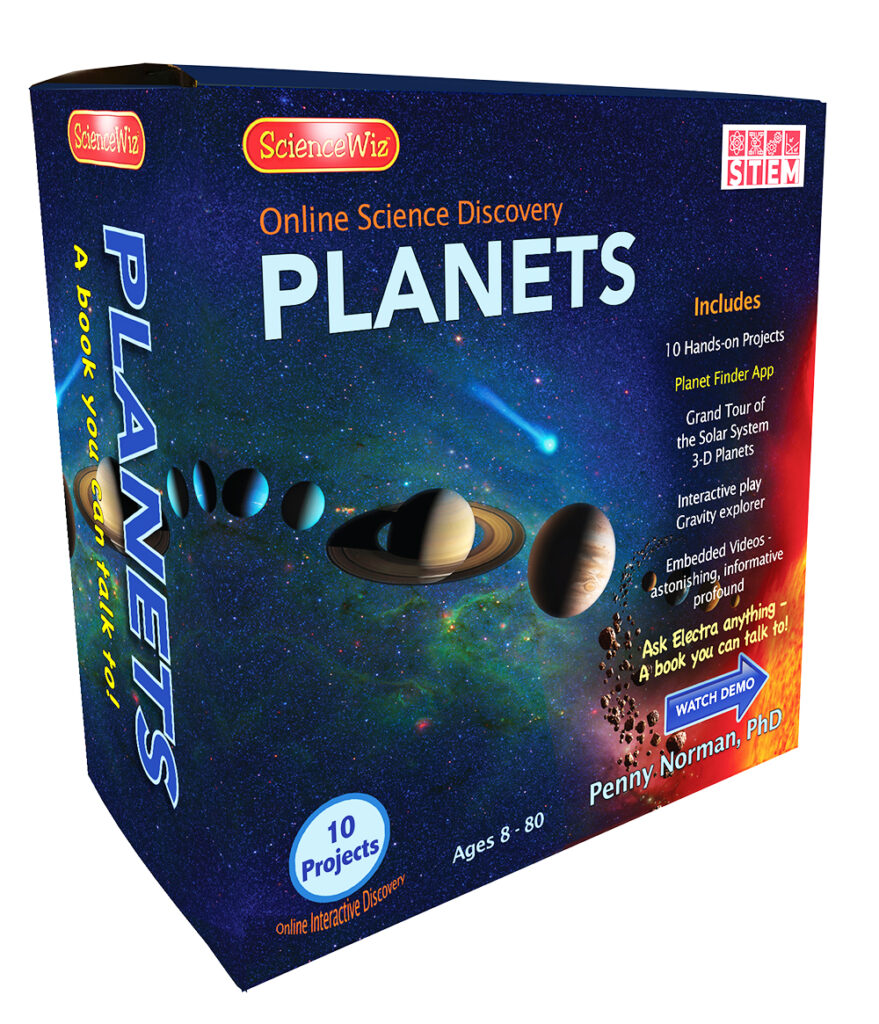 PLANETS Kit & a book you can TALK to! – ScienceWiz
